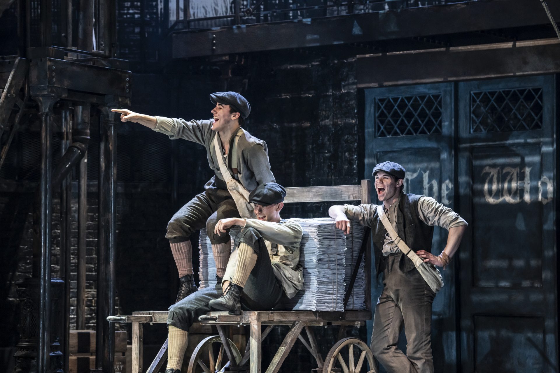 'Newsies' Releases New Production Images : The Indiependent
